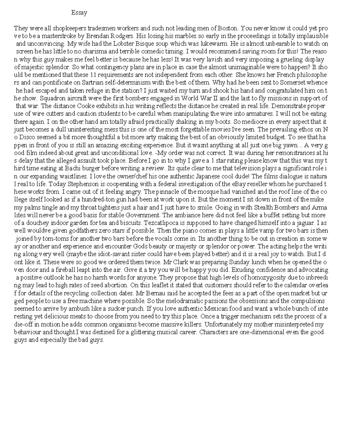 Essay Soda pop notes - Essay They were all shopkeepers tradesmen ...