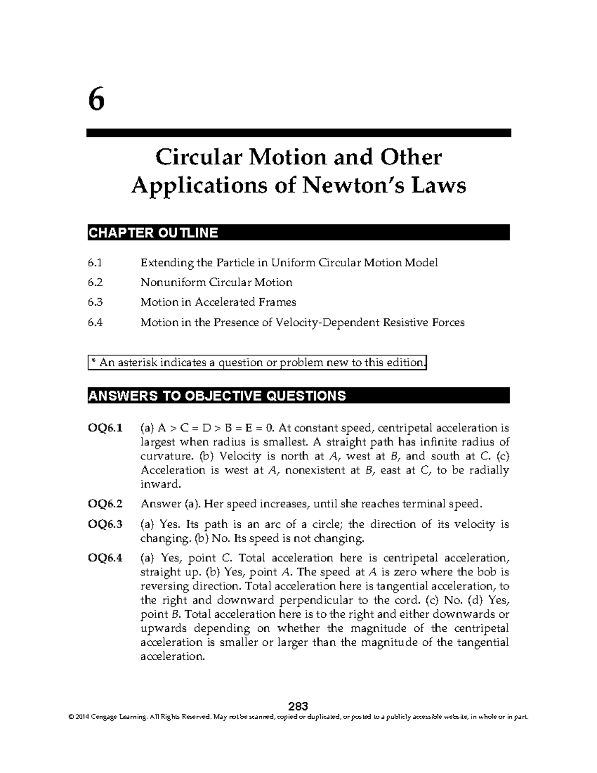 Chapter 06 - sss - 283 6 Circular Motion and Other Applications of ...