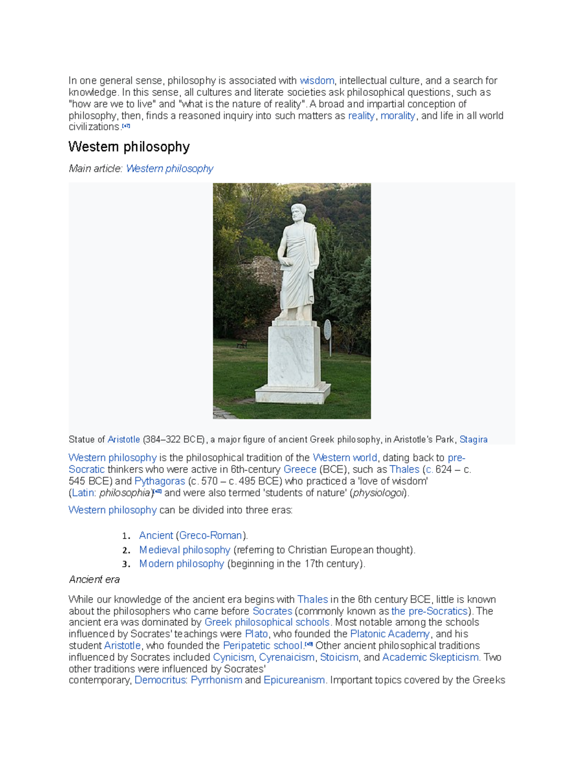 Philosophy-3 - Philosophy is the systematized study of general and ...