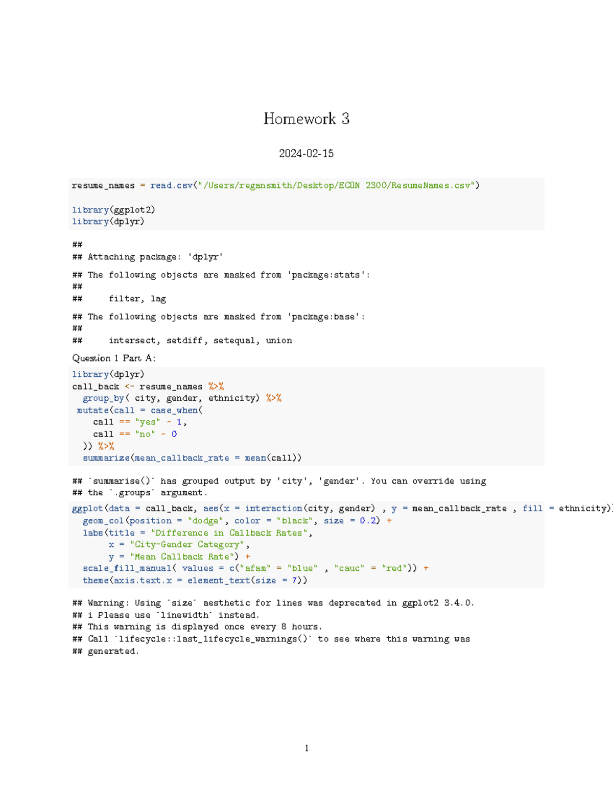 Final- Homework 3 - HW 3 Answers - Homework 3 2024-02- resume_names = - Studocu