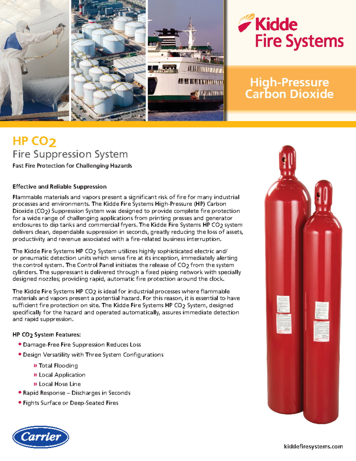 High-Pressure-CO2-Fire-Suppression-System SS-K-106 - kiddefiresystems ...