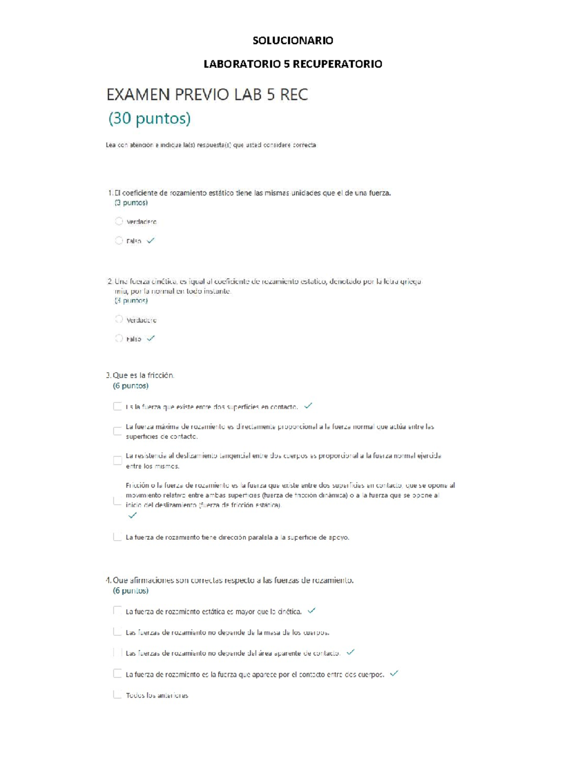 Solucionario Lab 5 Laboratorio Previo Física Solucionario