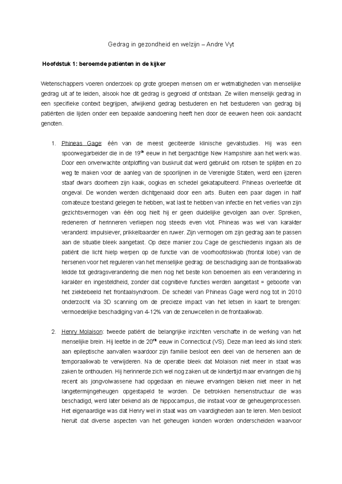 Gedrag in gezondheid en welzijn (nieuw) - Gedrag in gezondheid en ...