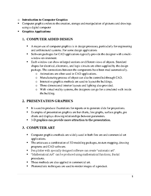 Computer Applications Chapter 3 - Chapter three Organization of a ...