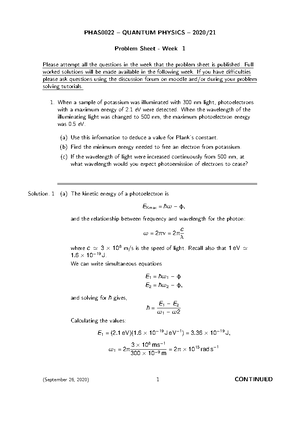 Inverse Square Law Required Practical AQA - PHAS2222 - UCL - Studocu