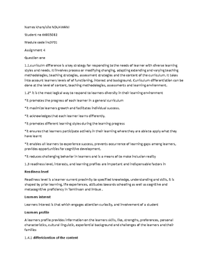 Education White Paper 6 - Education WHITE PAPER 6 Special Needs ...