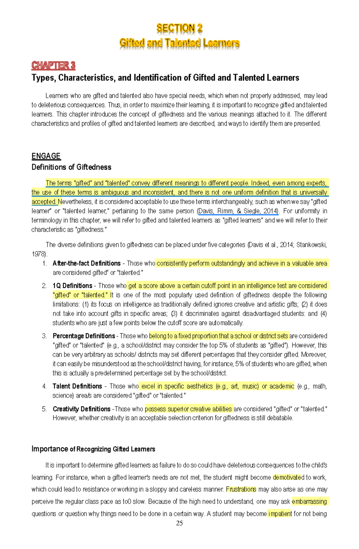Section 2 - Chapter 3-Chapter 5 - Types, Characteristics, and ...