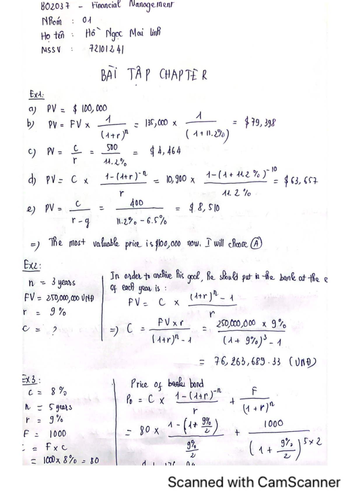 BT3 Hồ Ngọc Mai Linh 72101241 - Đàm phán và thương lượng - Studocu