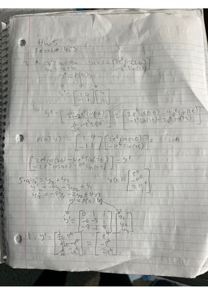 Practice Test 2 - According to the method of undetermined coefficients ...