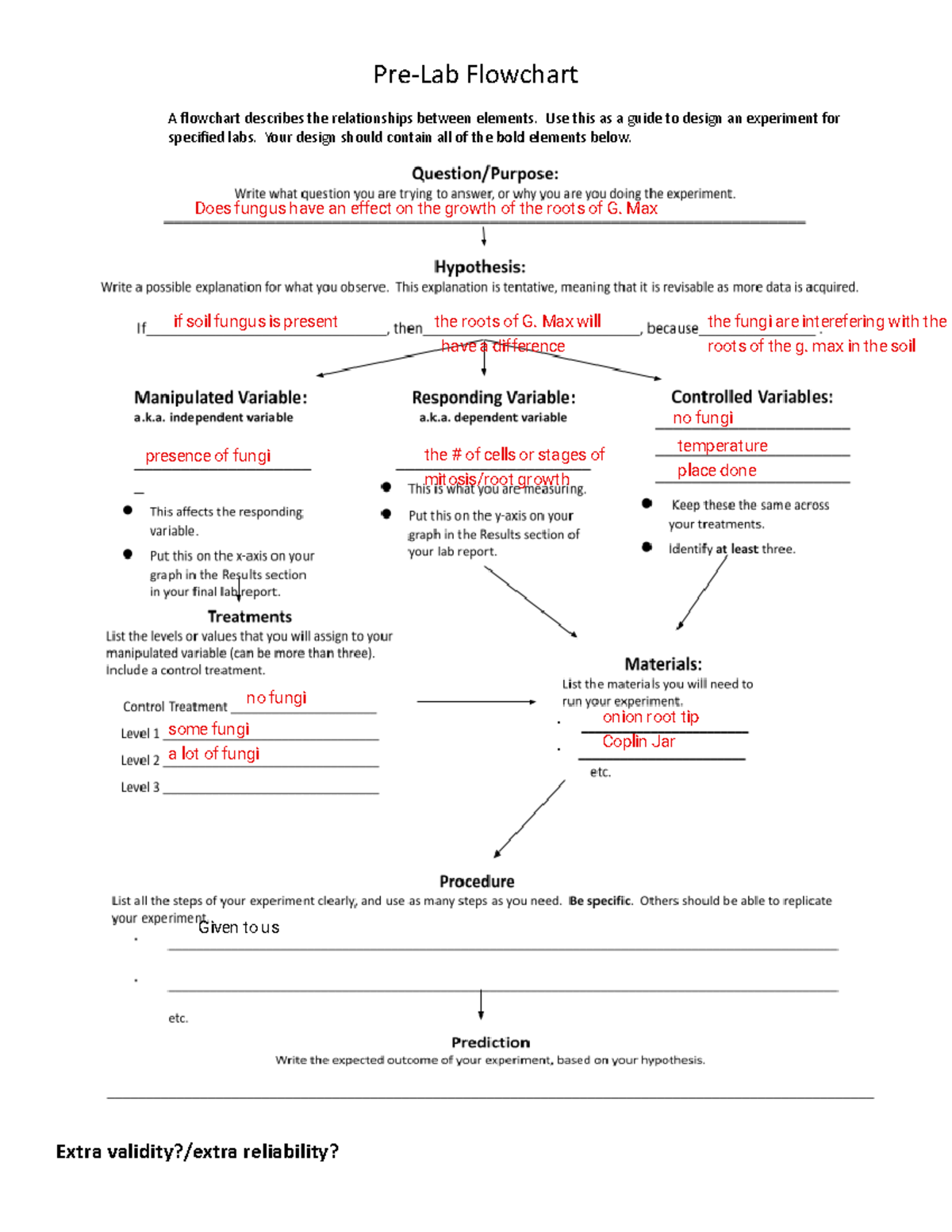 Kami Export - Pre Lab Flowchart Effects of Environment on Mitosis - BUS101 - Pre-Lab Flowchart A ...
