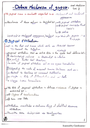 Oral Medicine LEC 2 MA - a lecture note - Herbal Medicine And ...