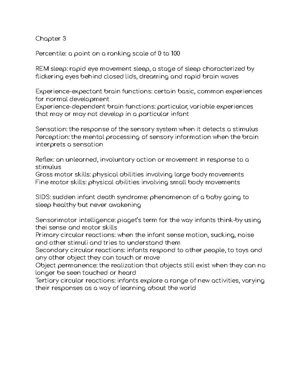 Chapter 3 - Clint Broadbent - Chapter 3 Percentile: a point on a ...