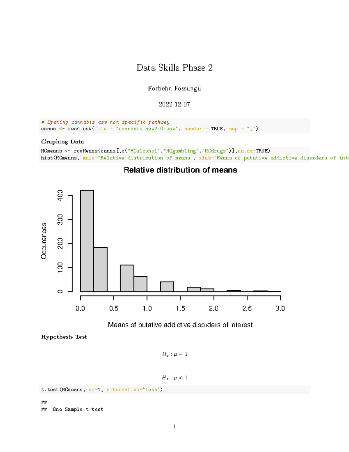 Data Skills Phase 2 - 0", header = TRUE, sep = ",") Graphing Data MCmeans
