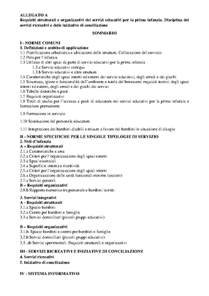 Oss.erika fine - relazioni - Osservazione strutturate del microcontesto ...