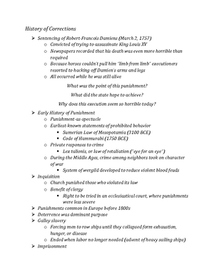 Philosophies of Punishment - .. Proportionate to harm done Identical ...