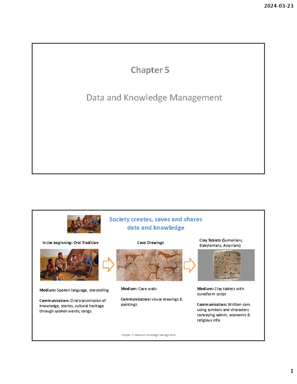 Data And Knowledge Management note 1 - Data and Knowledge Management Chapter 5 Chapter 5. Data ...