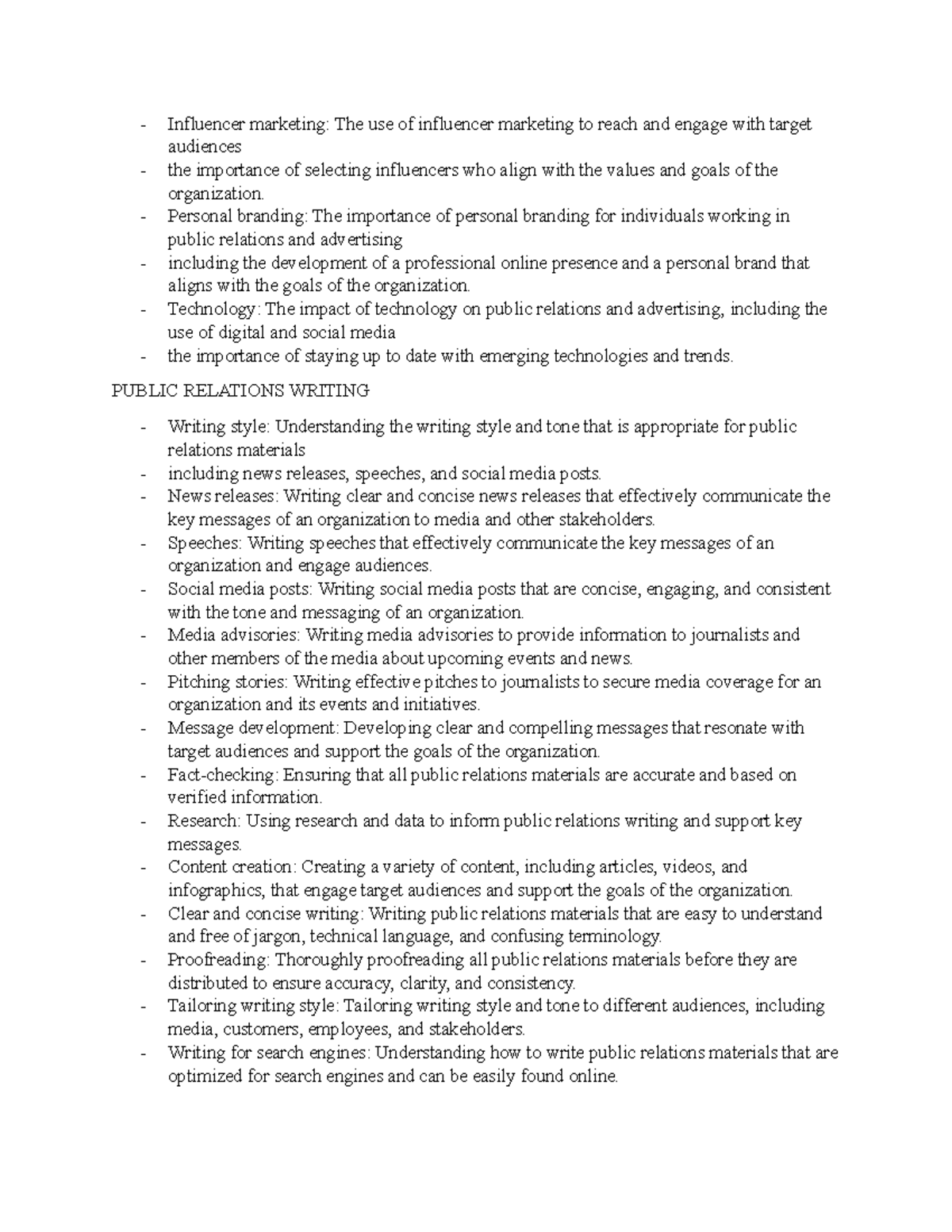 Journalistic Notes 6 ECC - Influencer marketing: The use of influencer ...