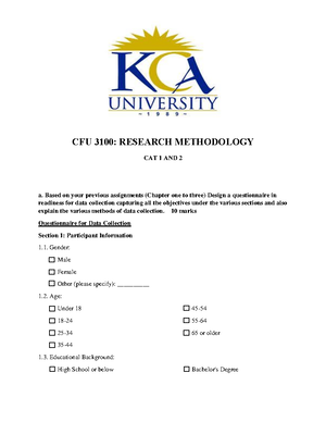 Chapter 4 DATA ANALYSIS AND FINDINGS - Table of Contents DATA ANALYSIS ...