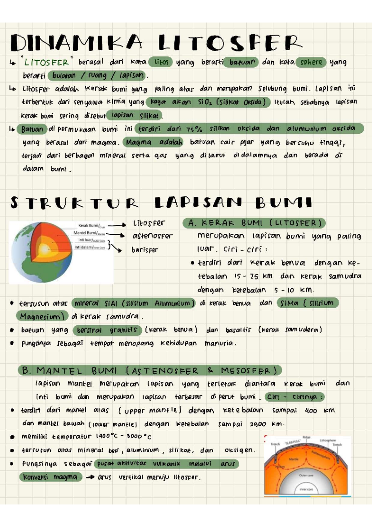Litosfer-01 - materi litosfer kelas 12 - Geography - Studocu