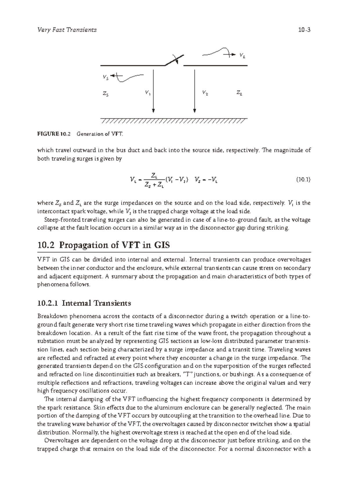 Power Systems (37) - Very Fast Transients 10 - which travel outward in ...