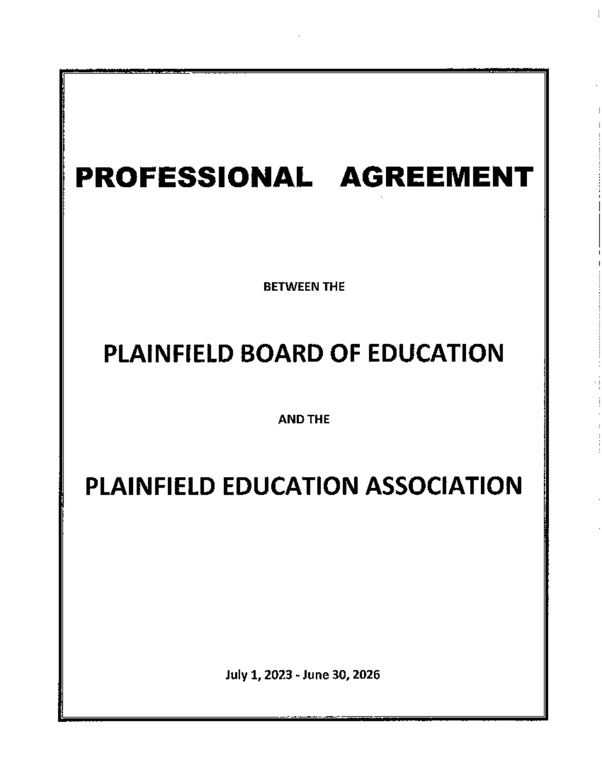 Teachers' Contract 2023-2026 - NUR 330 - Studocu