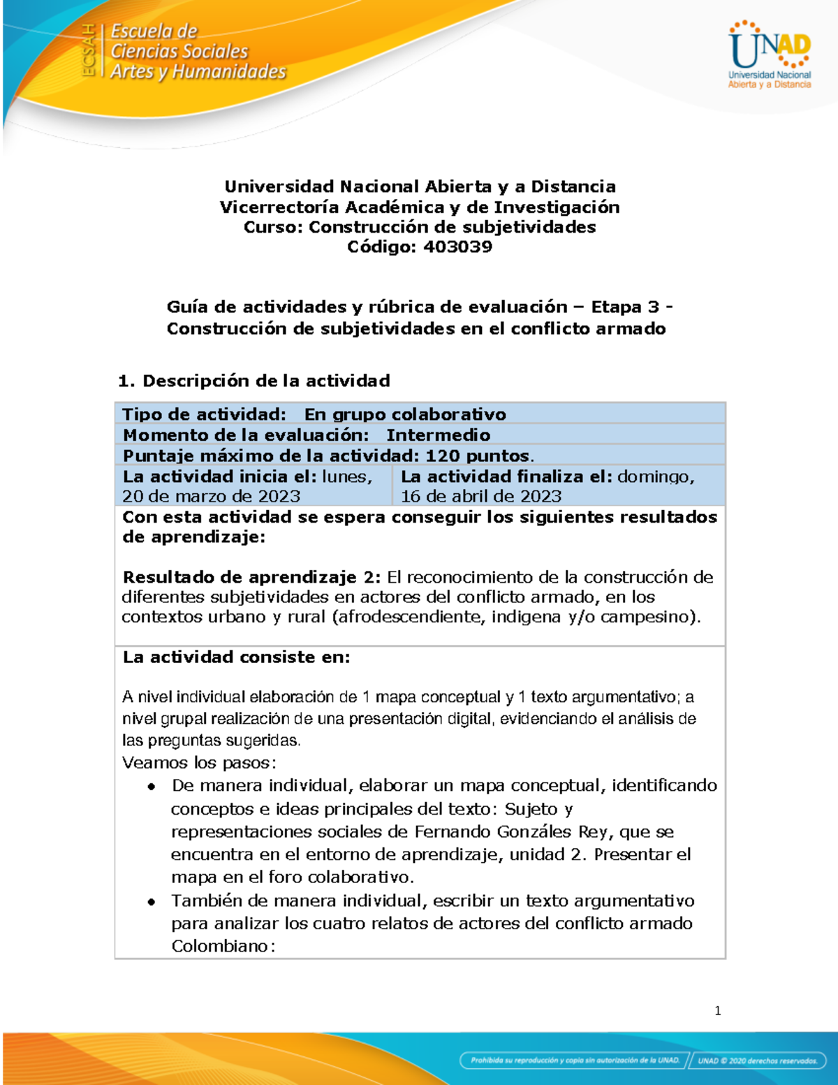 Guía de actividades y rúbrica de evaluación - Unidad 2 - Etapa 3 ...