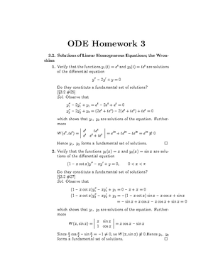 [Solved] Find the Steadystate motion of the massspring system modeled ...