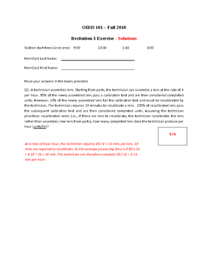 A2 19A - solutions - OIDD 101 - 2019 - Introduction to Operations ...