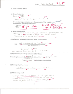 Midterm I - Master Solution - U N I V E R S I T Y O F I L L I N O I S A ...