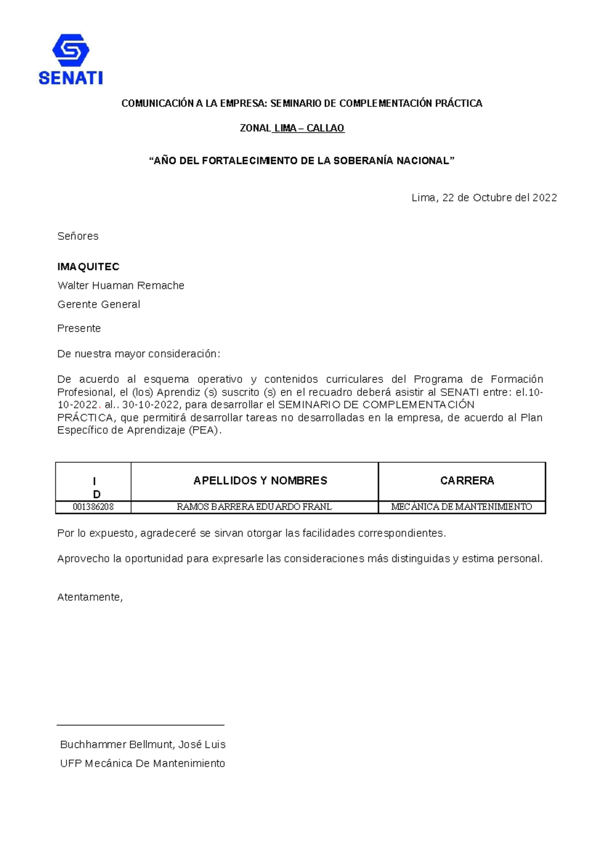 Seminario - fdsfdsf - COMUNICACIÓN A LA EMPRESA: SEMINARIO DE ...