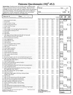 Holmes Rahe Life Stress Inventory (w scoring) - The Holmes-Rahe Life ...