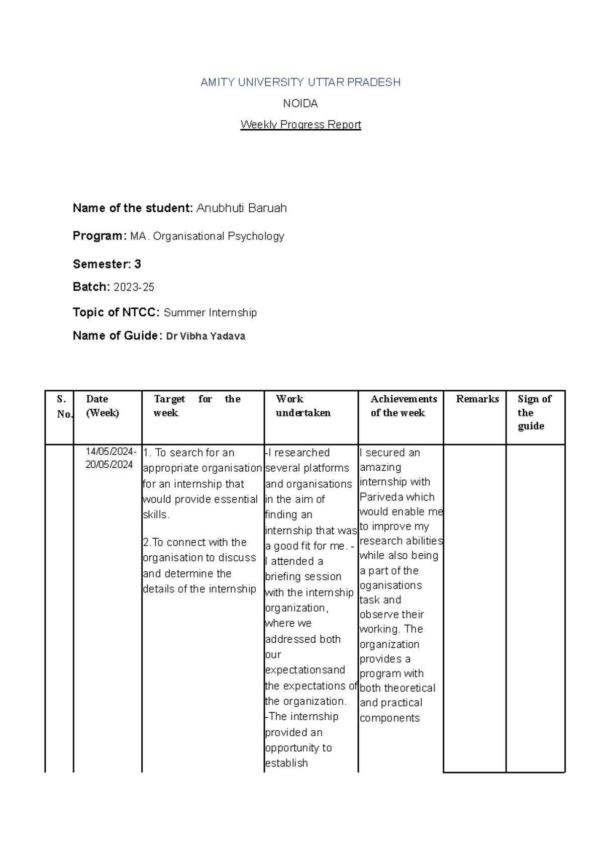 WPR 103d8462-43fe-4adc-9c4f-5e332ed7bab6 - AMITY UNIVERSITY UTTAR ...