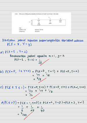 STQS2013 Latihan 7 - #MathematicalStatistics #StatistikMatematik ...