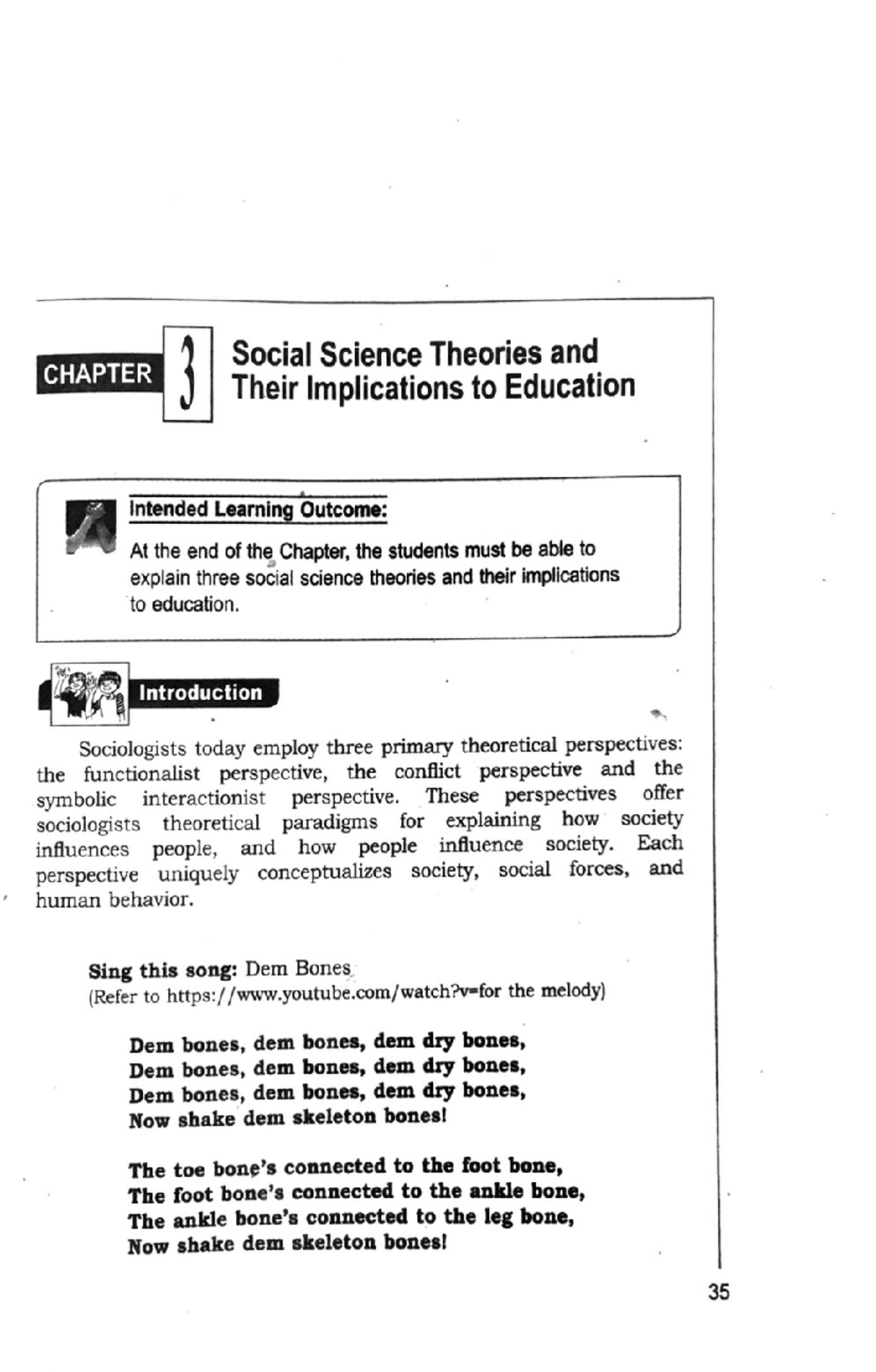 Chapter 3 Social Science Theories and Their Implications to Educ ...
