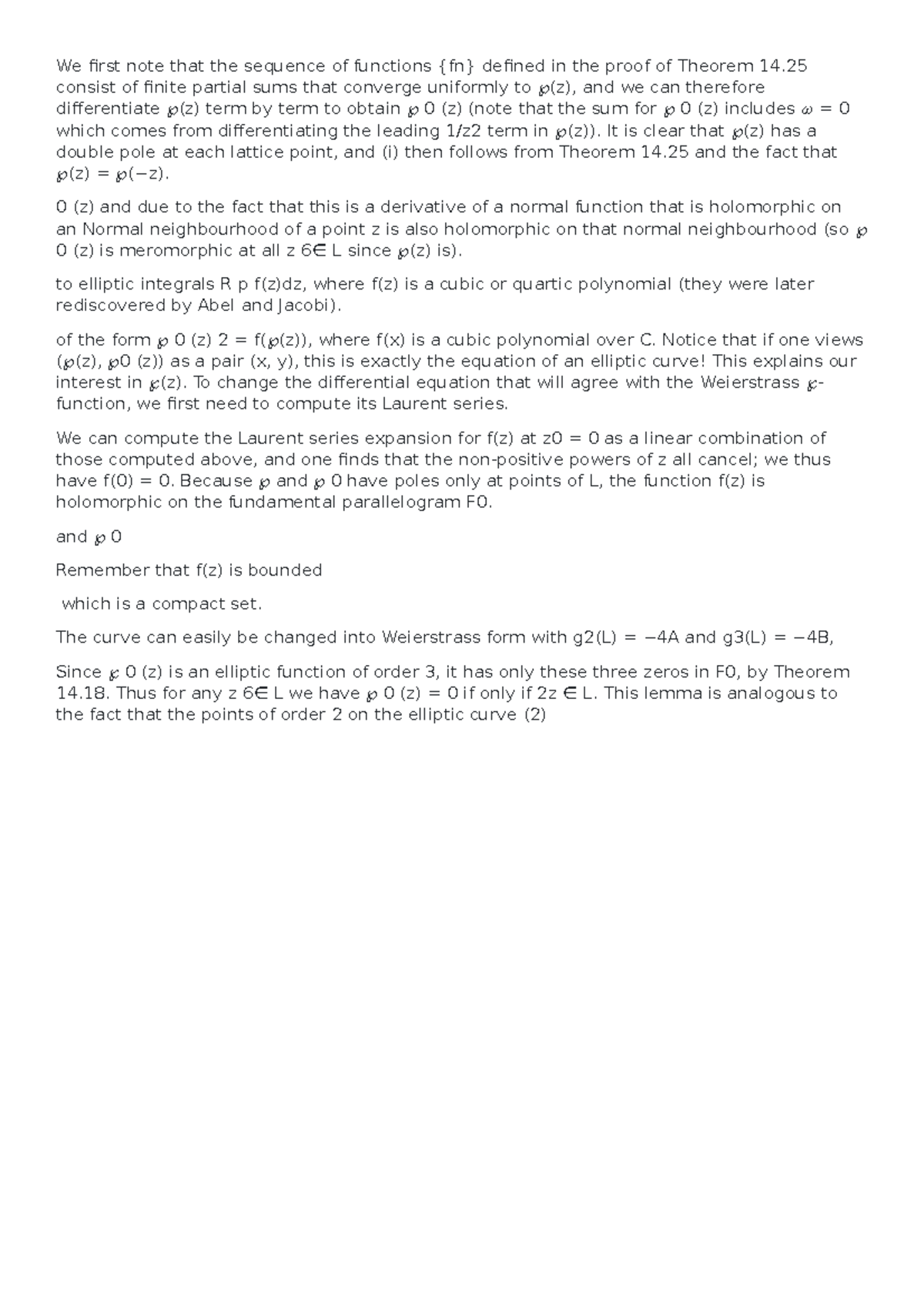 Lecture 22 - We first note that the sequence of functions {fn} defined ...