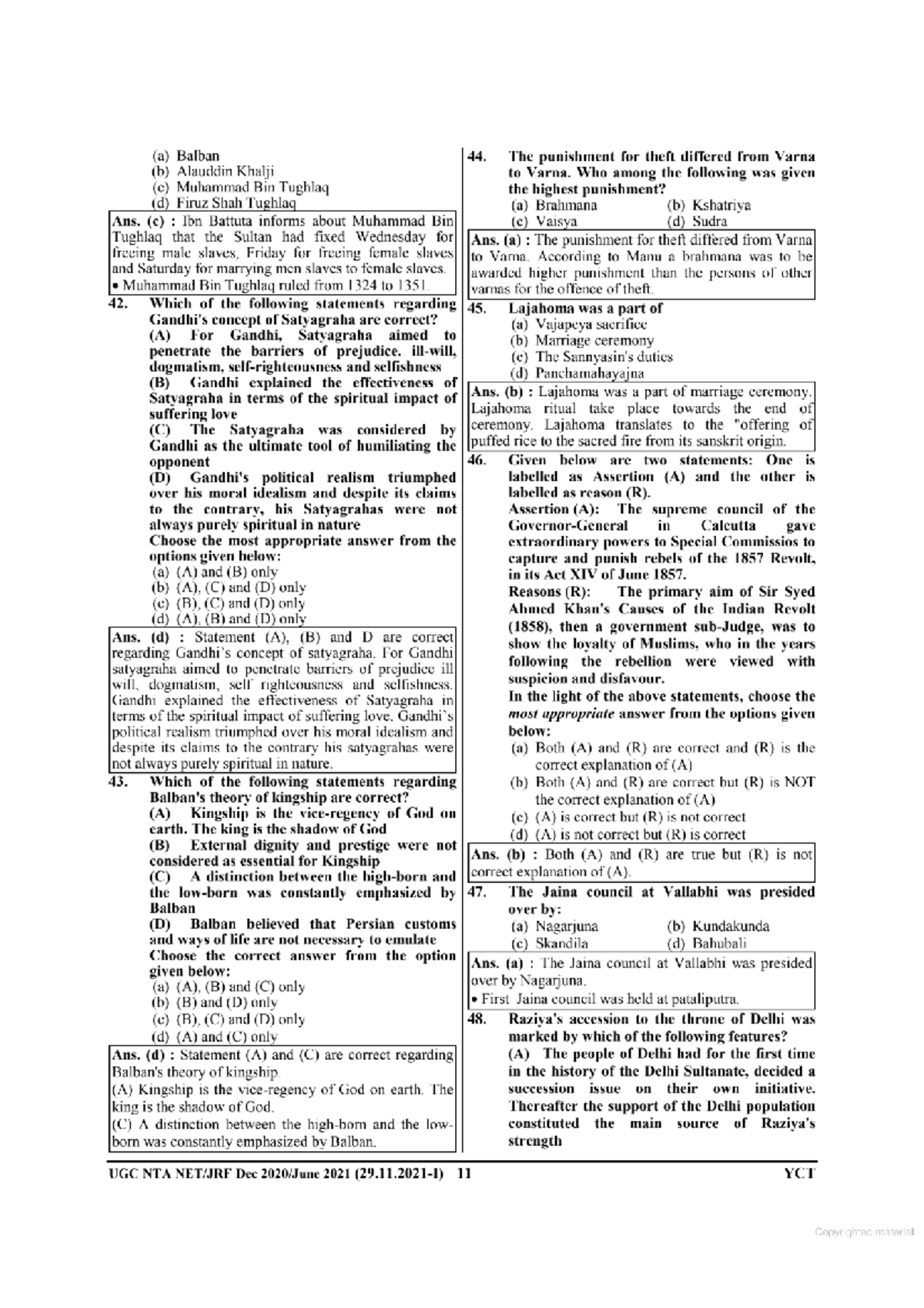 Page no 11 - FVG - rjs question paper - Studocu