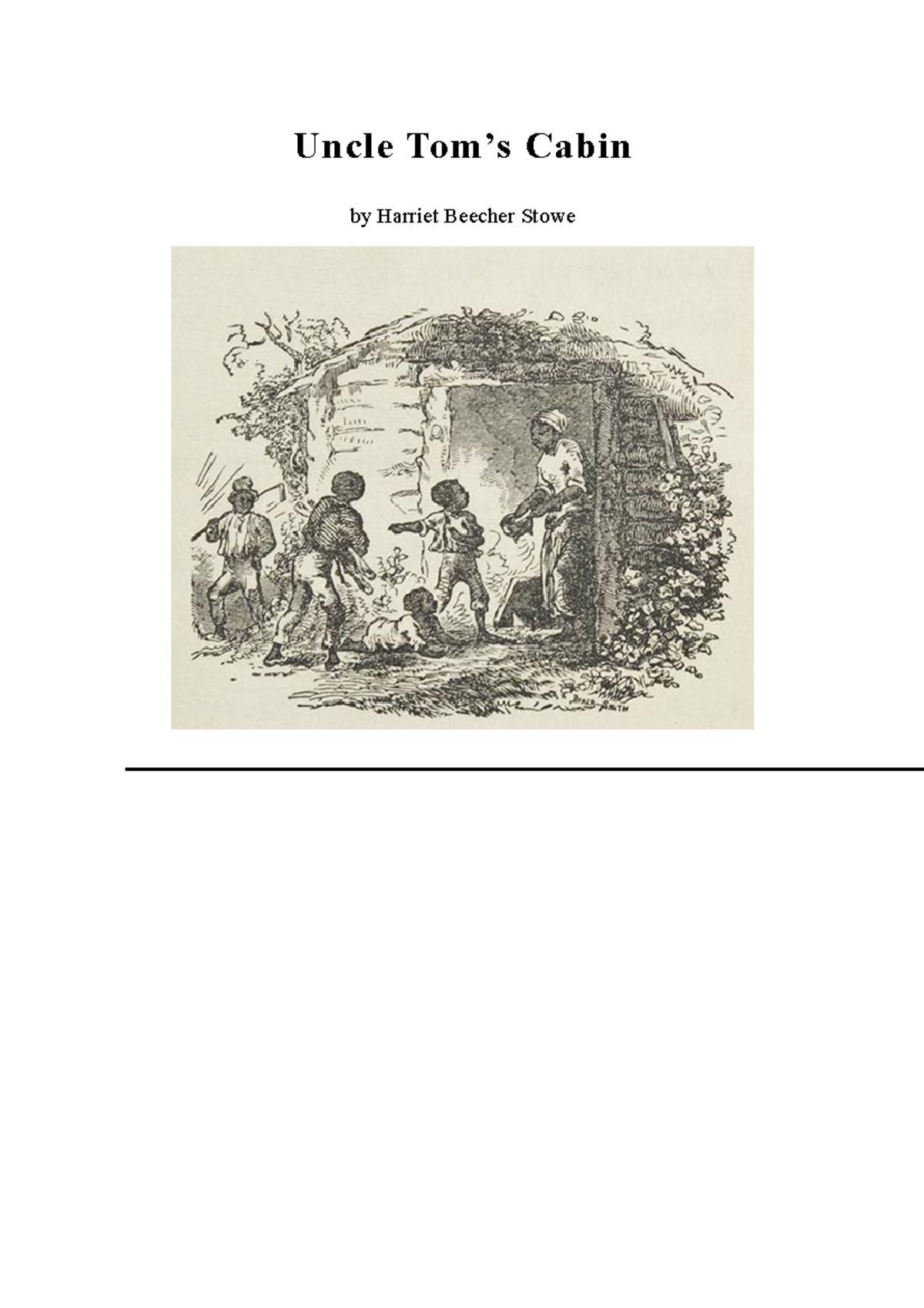 Uncle Tom chap 1 to 10 - jùghoihưdio - Uncle Tom’s Cabin by Harriet ...