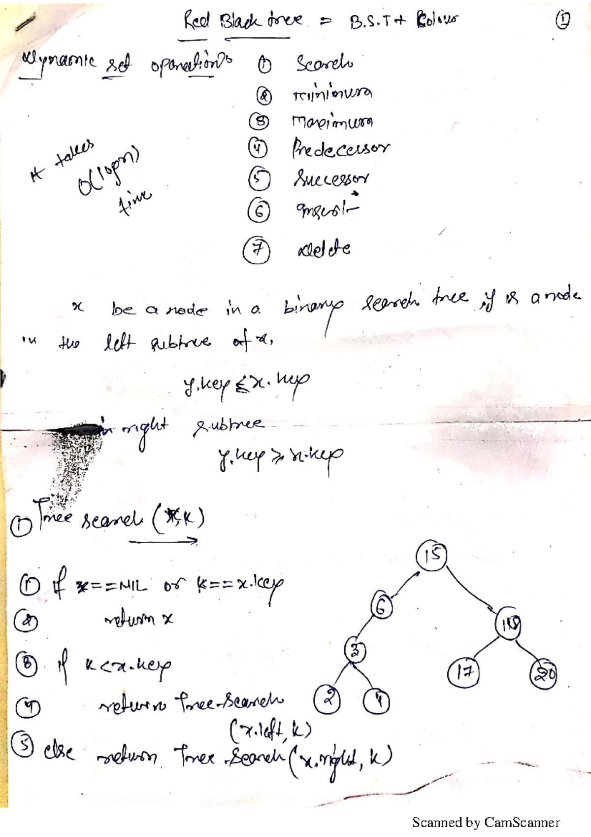 Red-Black Tree - Hlo dosto - btech - Studocu