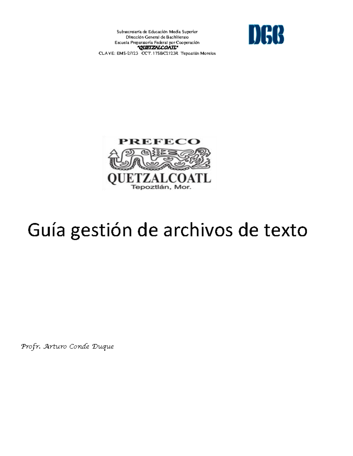 Gestion-de-archivos-de-texto Arturo Conde - Guía gestión de archivos de ...