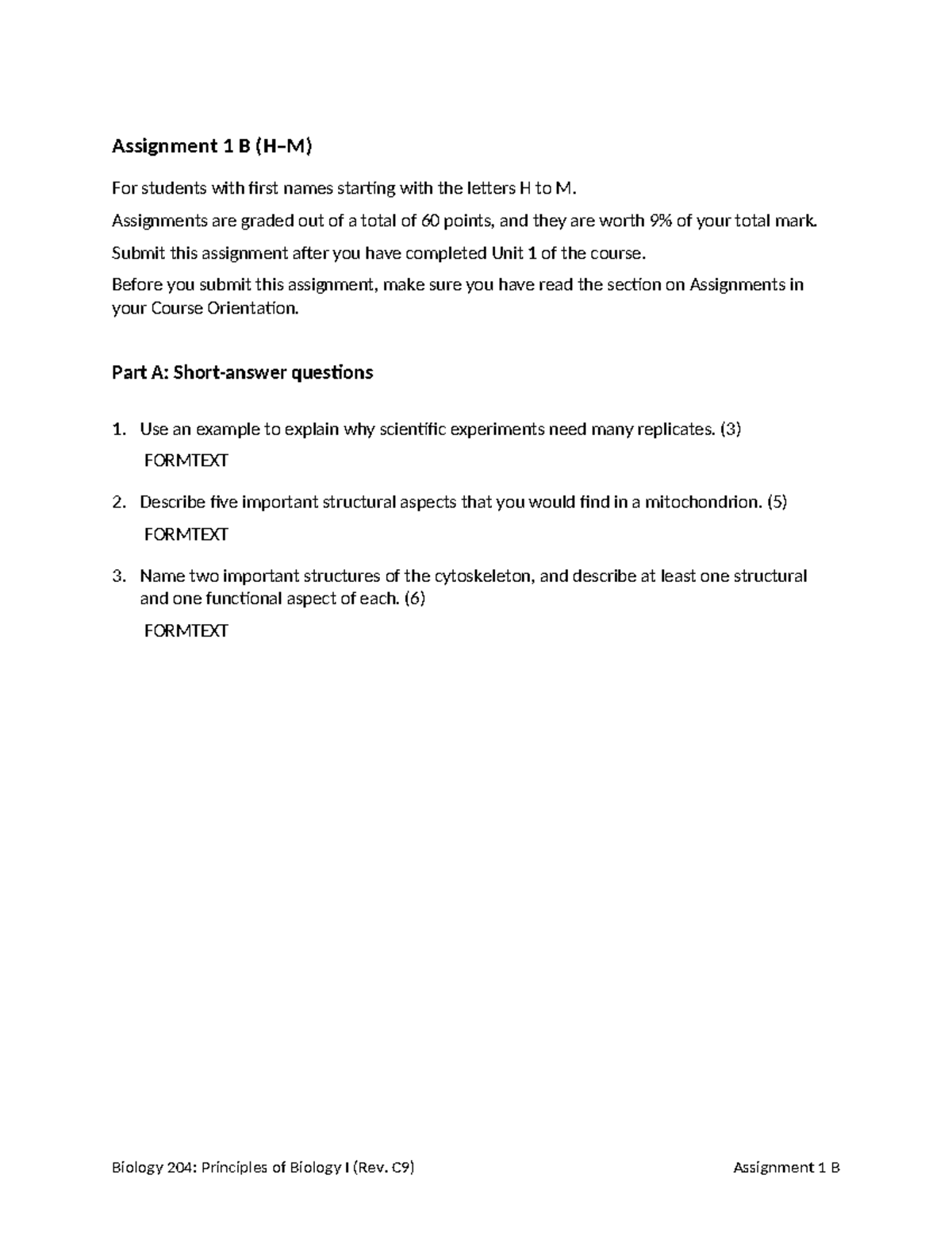 Assignment 1B (H M) - Blank - Assignment 1 B (H–M) For students with first names starting with ...
