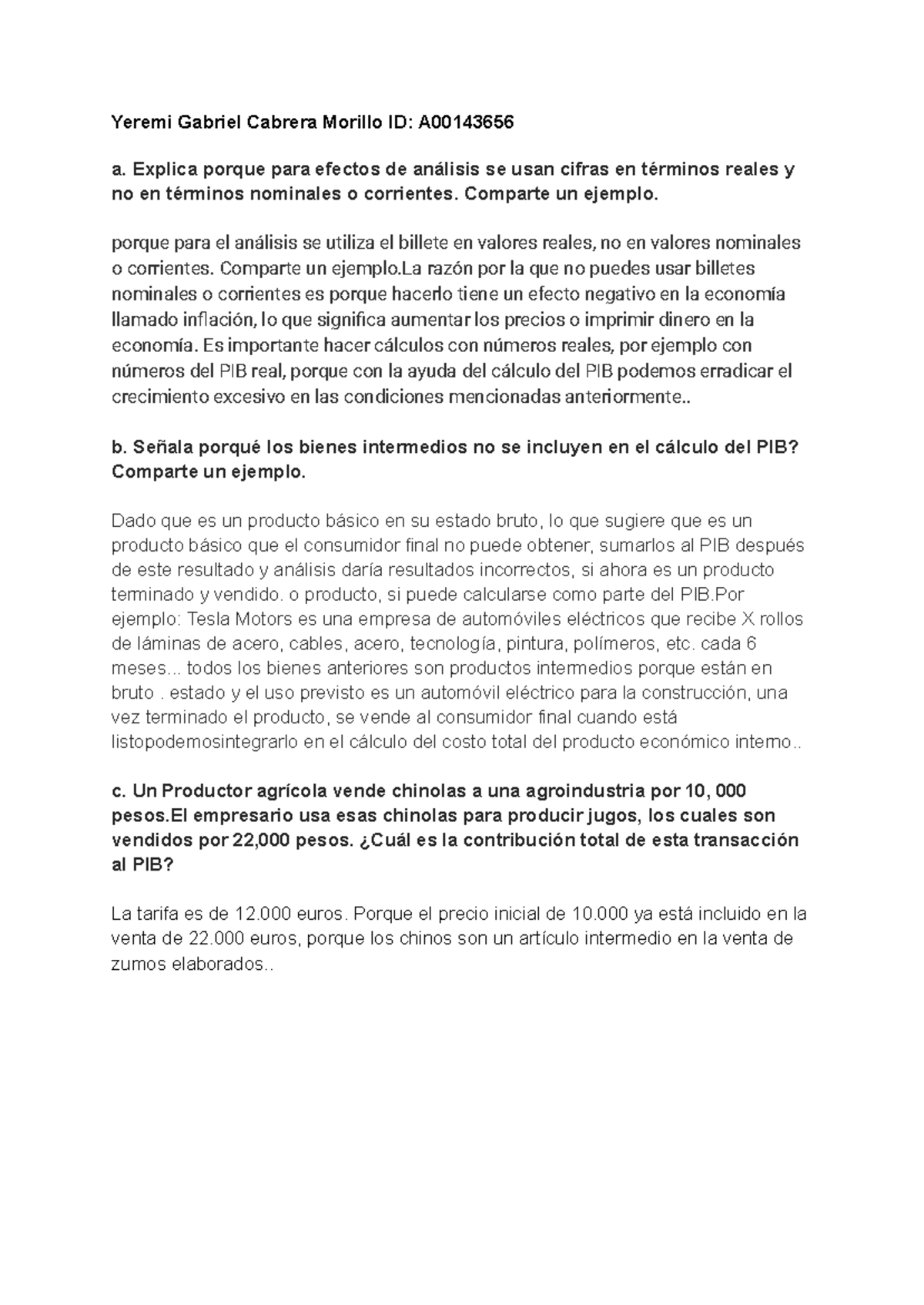 Yeremi cabrera- Variables Macroeconómicas - Yeremi Gabriel Cabrera ...