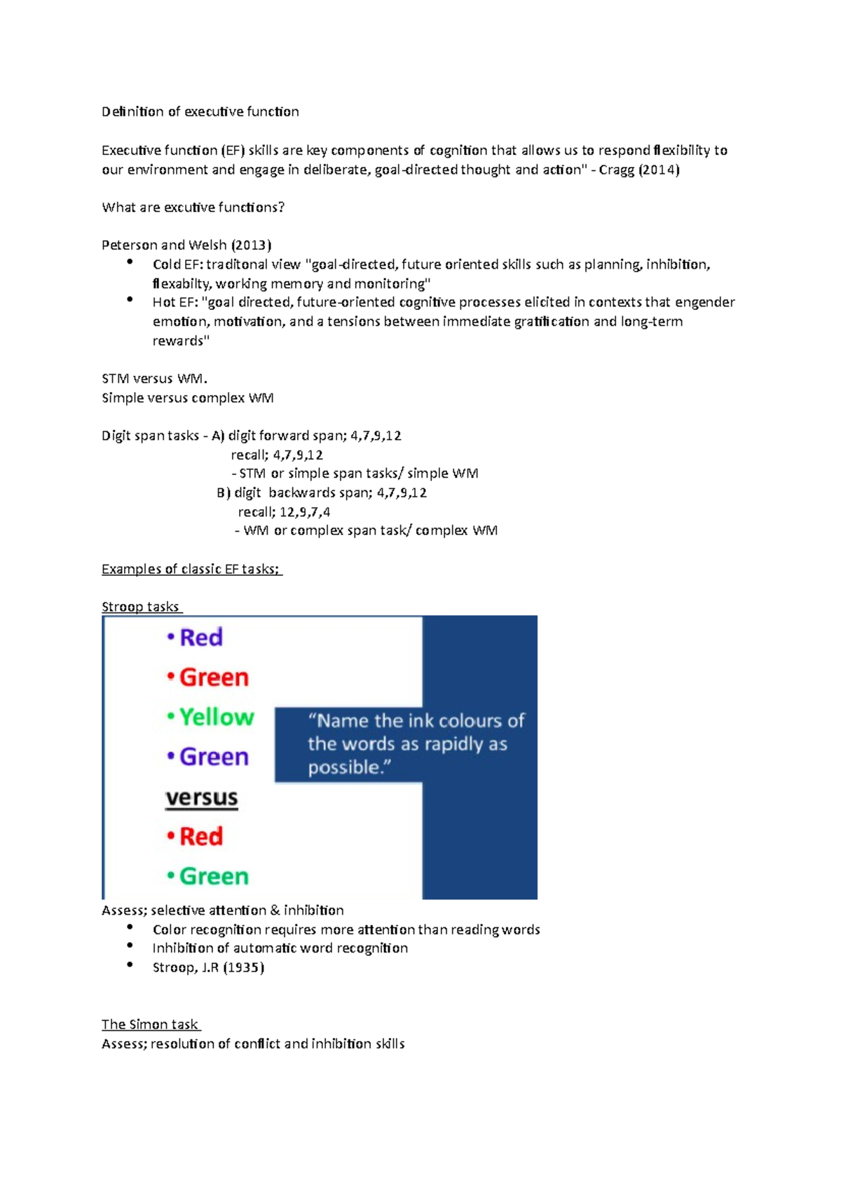Definition Of Executive Function Definition Of Executive Function