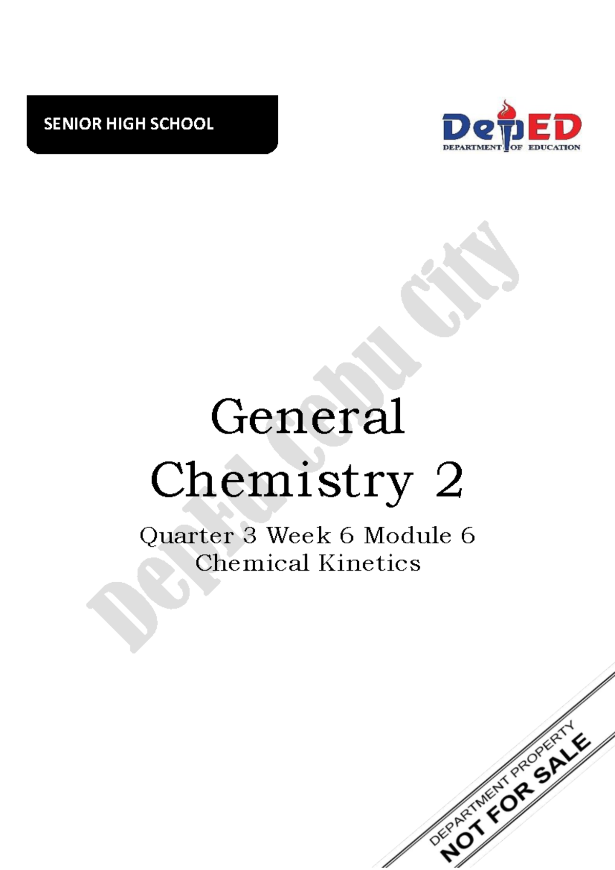 General-Chemistry-2 Quarter 3 Module 6 - General Chemistry 2 Quarter 3 ...