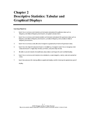 Statistics for Business & Economics 14e Metric Version Chapter3 ...