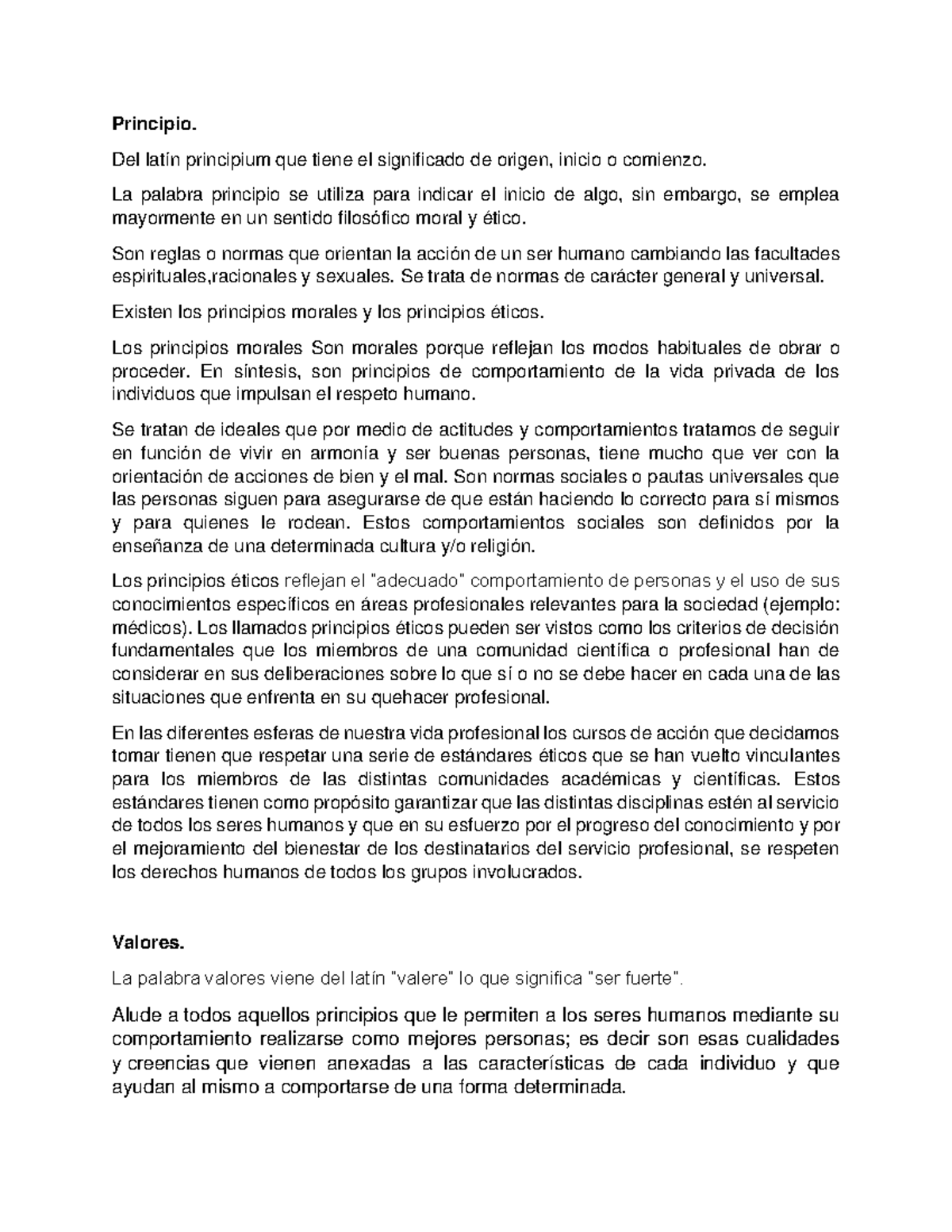 Expo competencias 1 - Principio. Del latín principium que tiene el ...