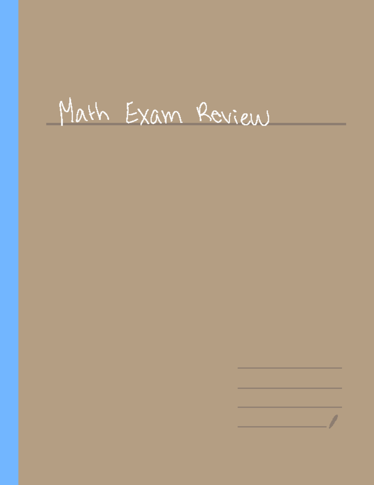 Math Review - Math Exam Review ② ¥5s = ¥5s 1 ×-314,353×+95- ¥ 53 [ 21-3 ...