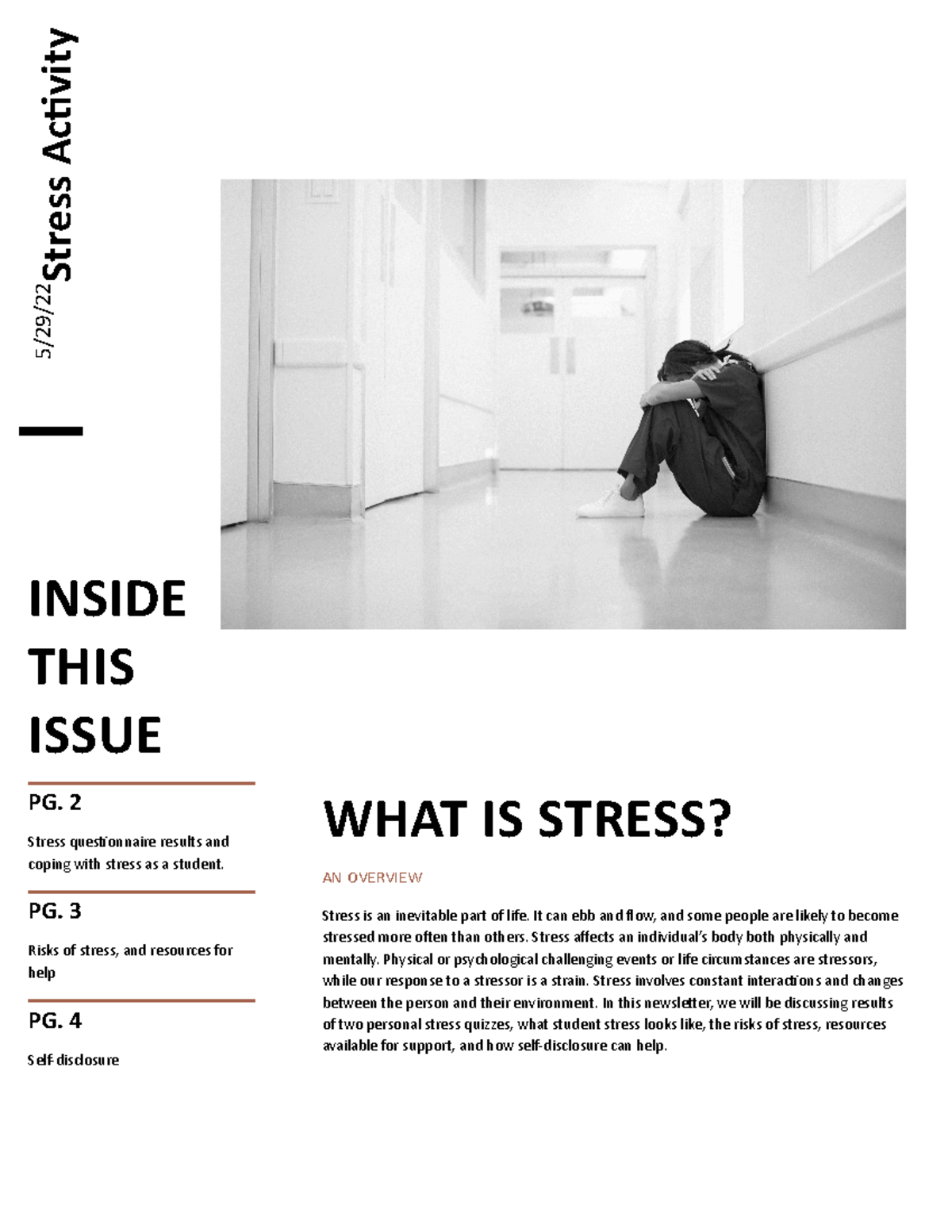 Stress Activity and Coping as a Student - Studocu