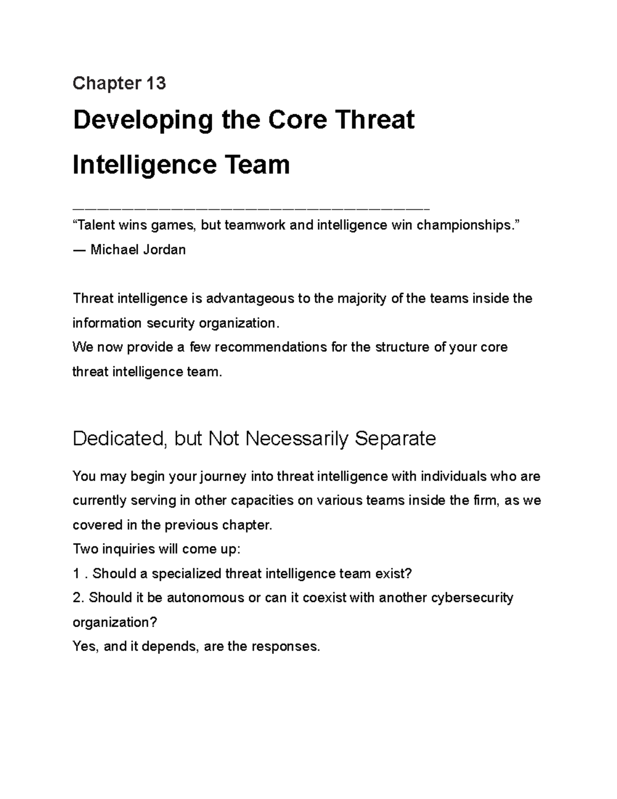 The Threat Intelligence Handbook Chapter 13 Part 1 - Chapter 13 ...
