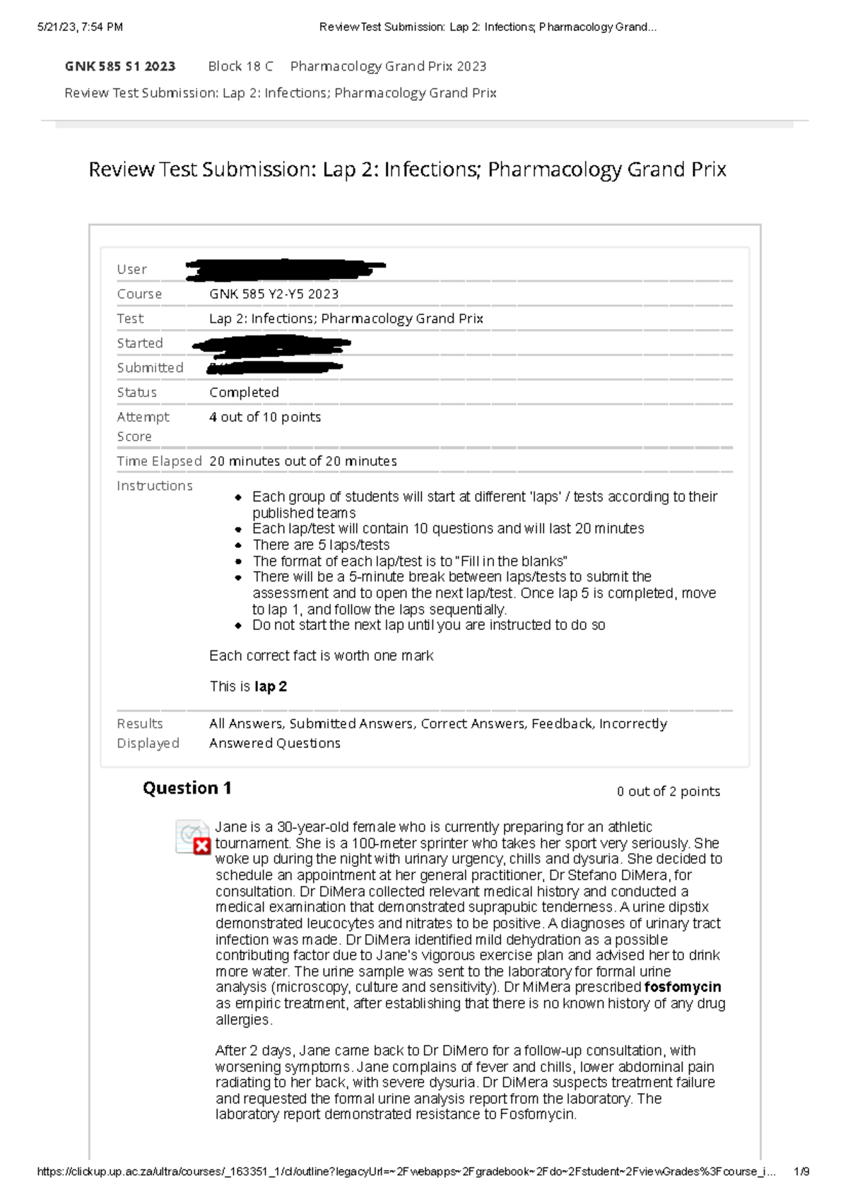 Lap 2 - different questions , vanette and case studies that can be used ...