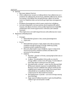 The Endocrine System Overview Study Guide - Endocrin Syste While the ...